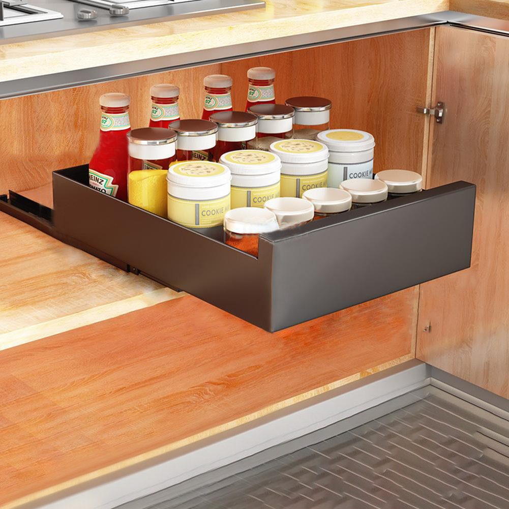 Rebrilliant Pull Out Cabinet Organiser, Extendable Slide Out Drawer ...