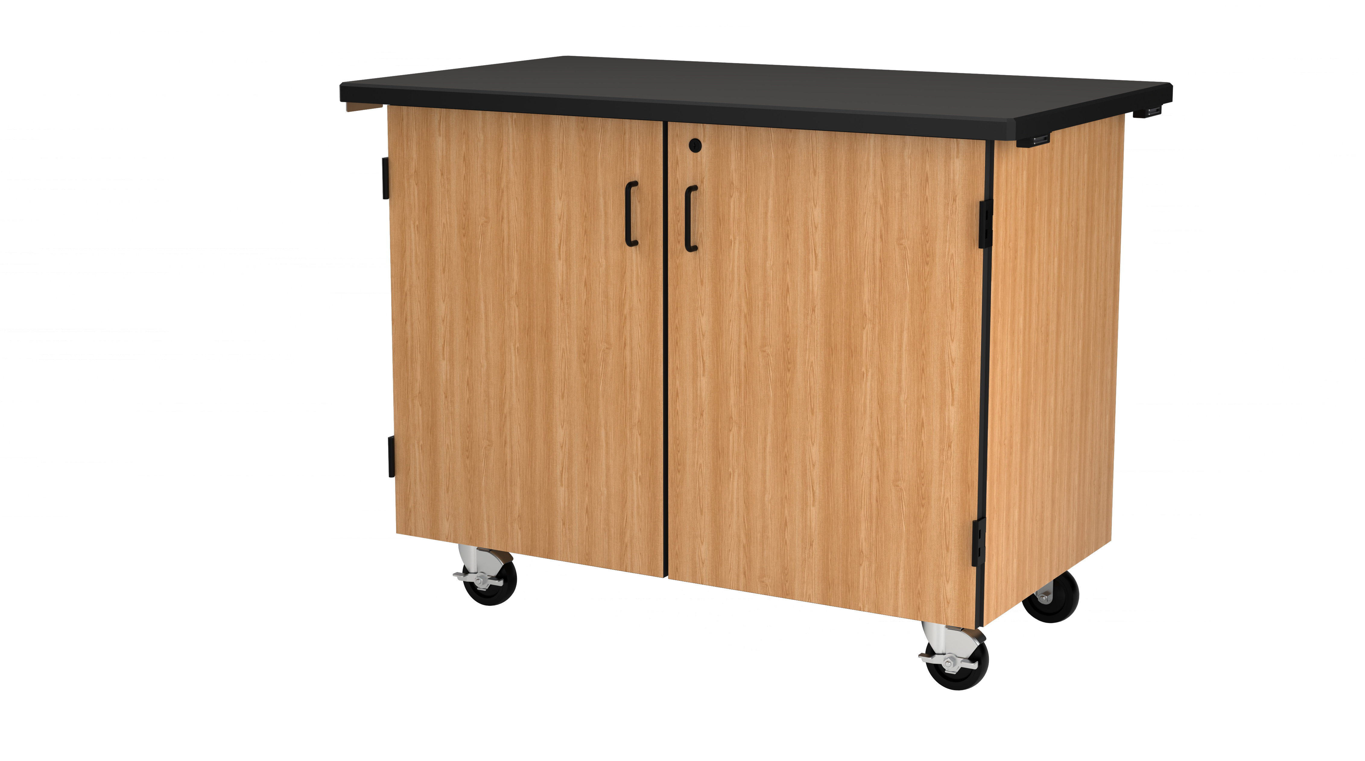 National Public Seating Mobile Science Cart with Tote Trays | Wayfair