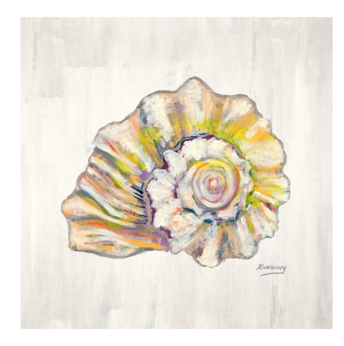 Chelsea Art Studio Conch Shell (Cream) by JP Kilkenny - Graphic Art ...