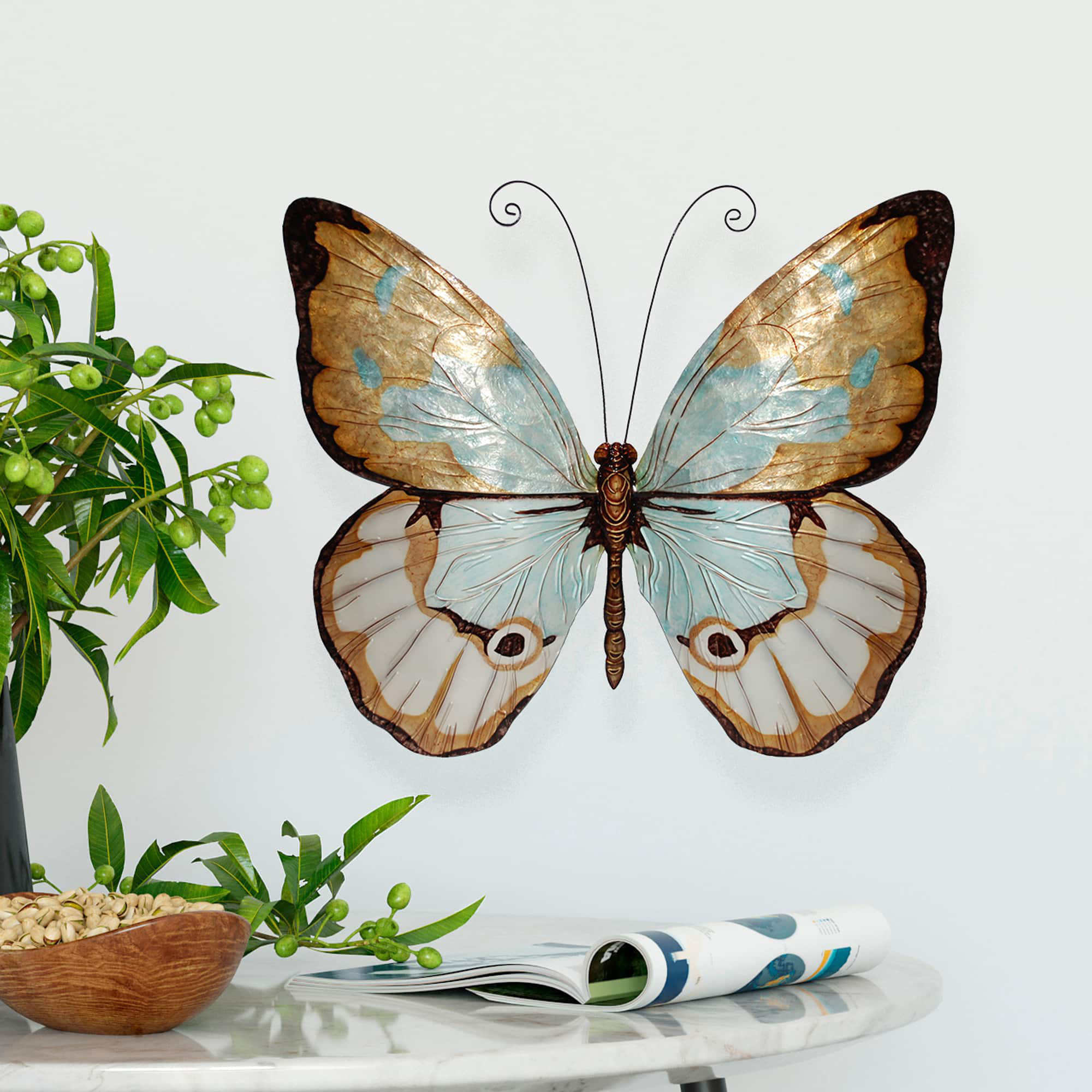 August Grove® Handmade Metal Animals Wall Decor | Wayfair