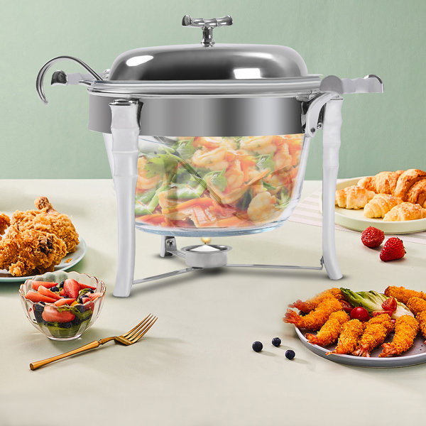 The Party Aisle™ 12.6" Chafing Dish Buffet Set Dish Server Food Warmer ...
