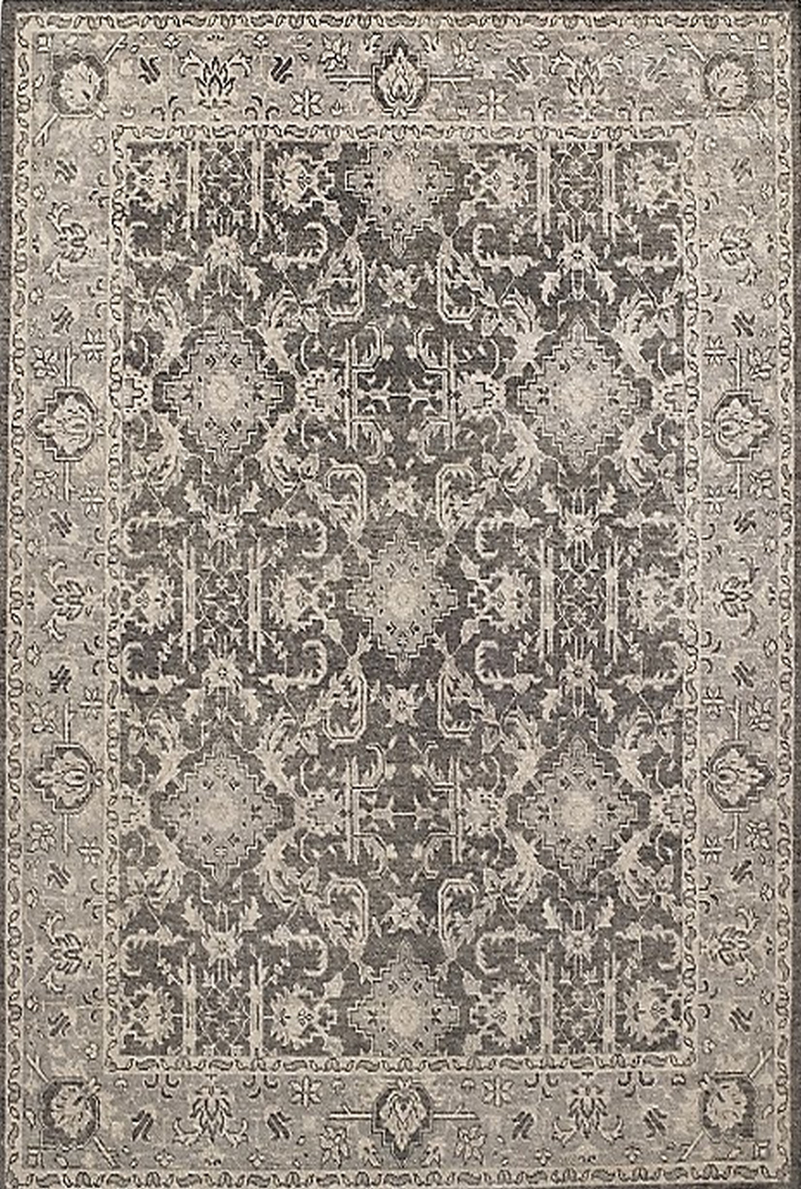 Charlton Home® Bricher Oriental Gray Area Rug | Wayfair