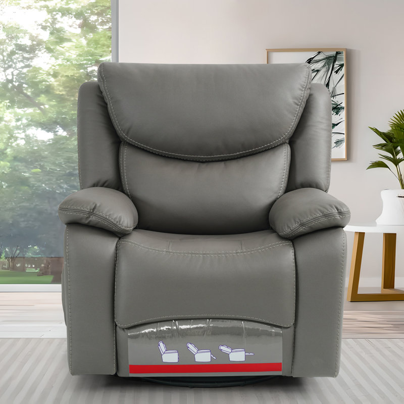 Wildon Home® Tintah 36.6" Wide Swivel Standard Recliner | Wayfair