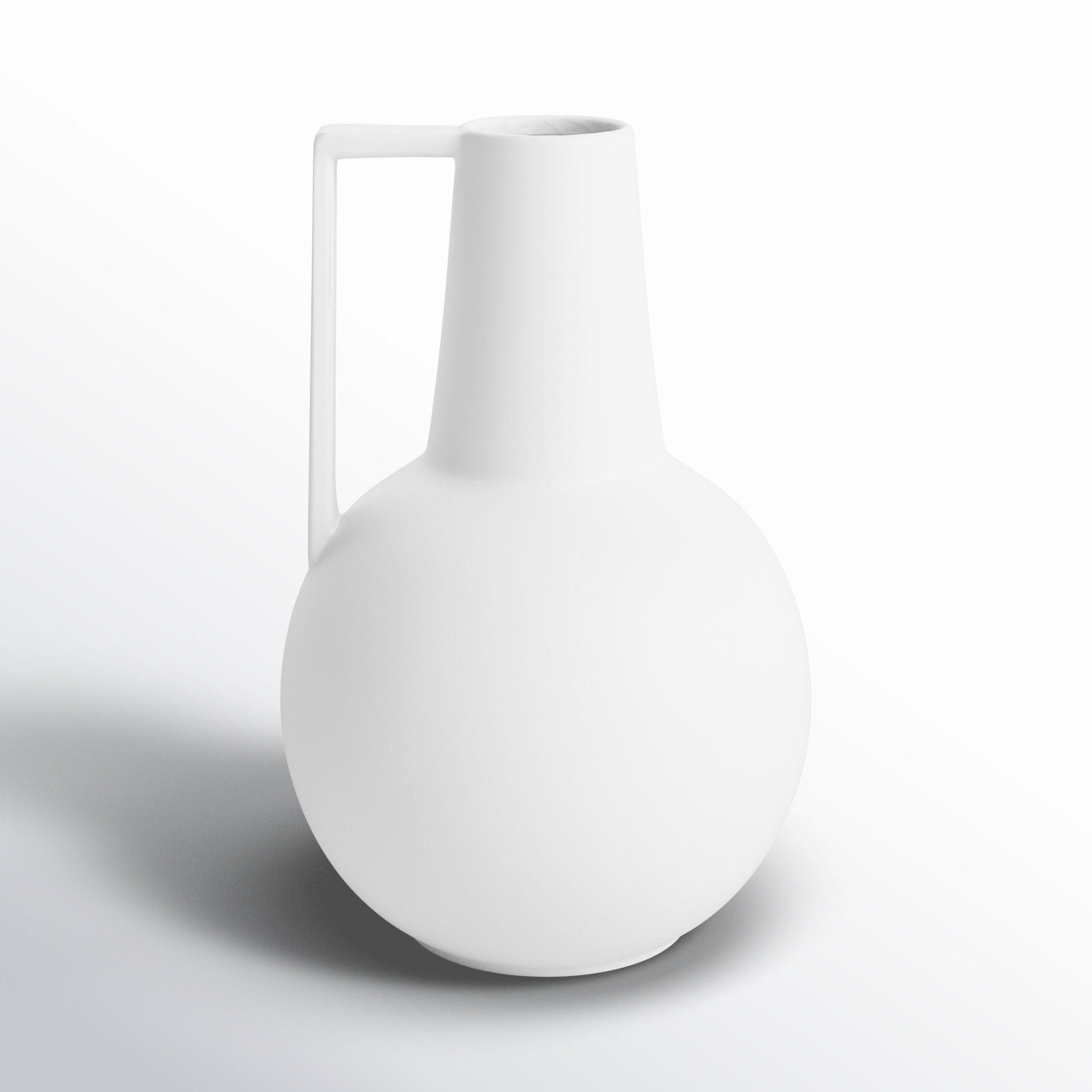 Birch Lane™ Rachael 9" Decorative Ceramic Vase with Handle ...