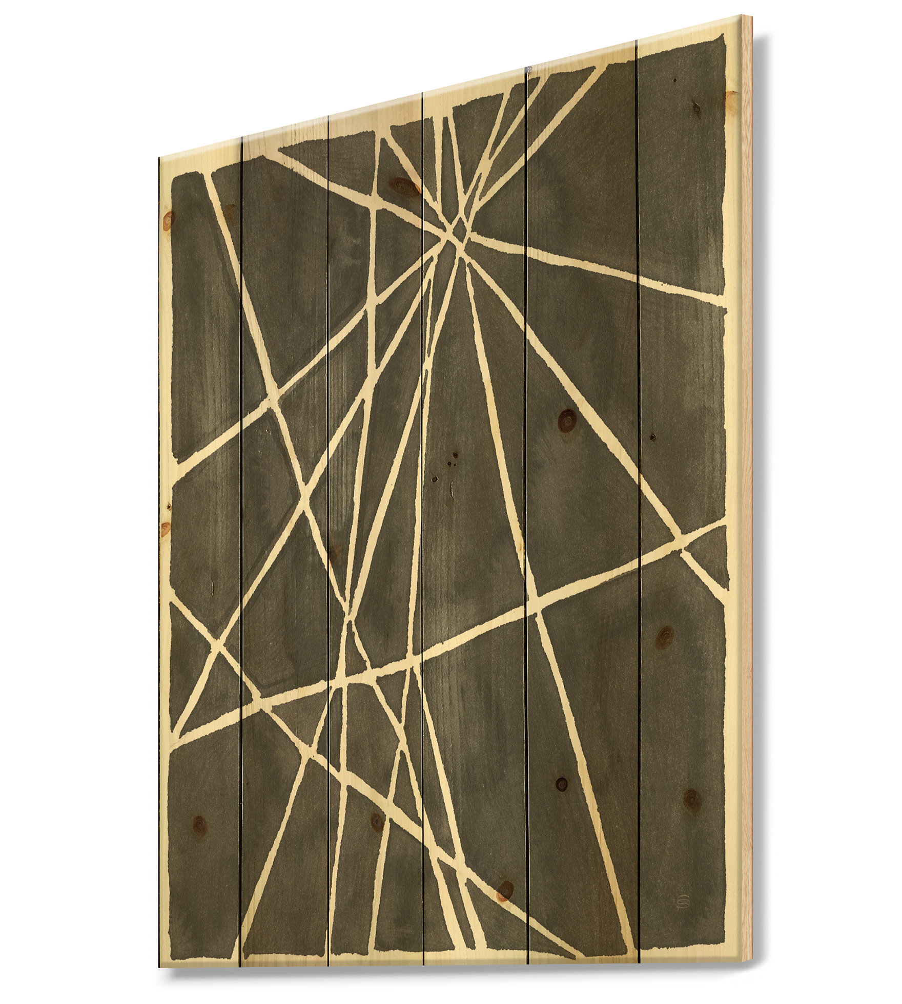 East Urban Home Minimalist Graphics II - Transitional Print on Natural ...