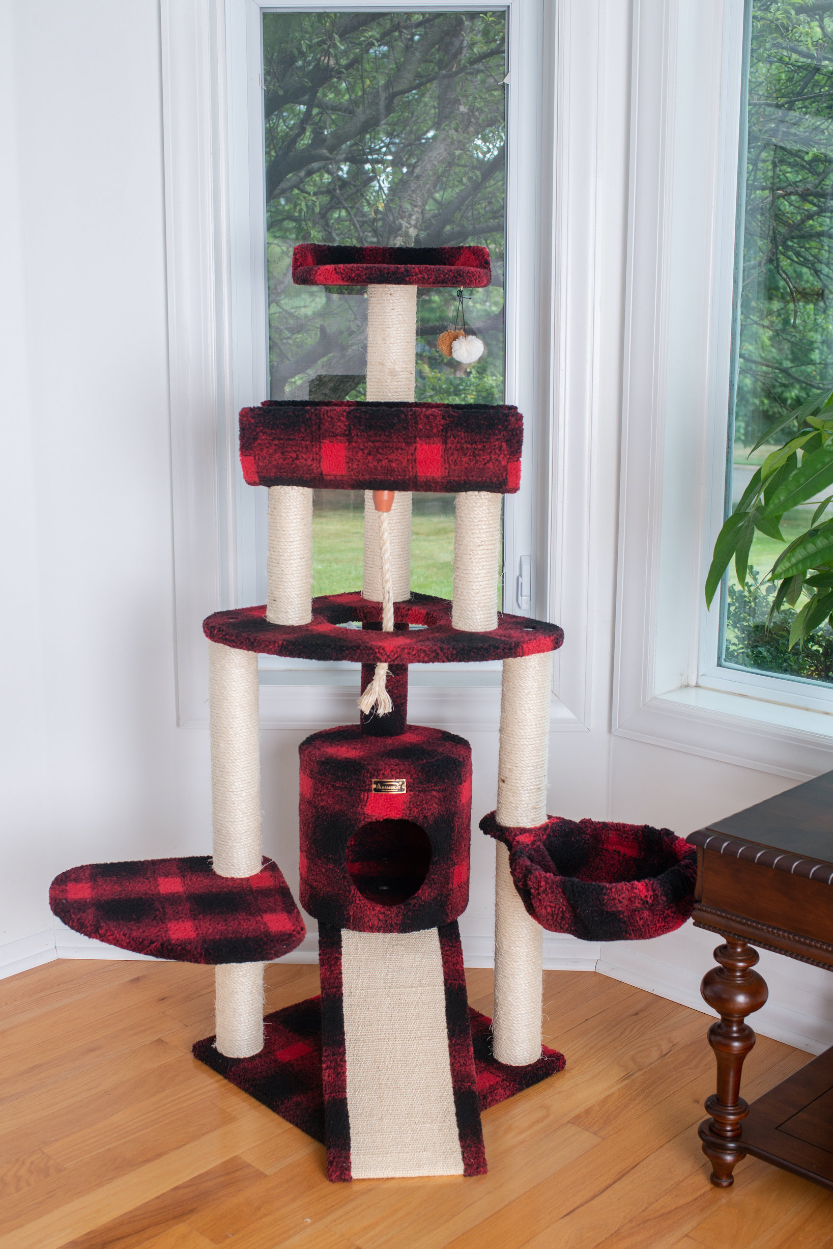 Armarkat 58" Classic Real Wood Cat Tree & Reviews | Wayfair