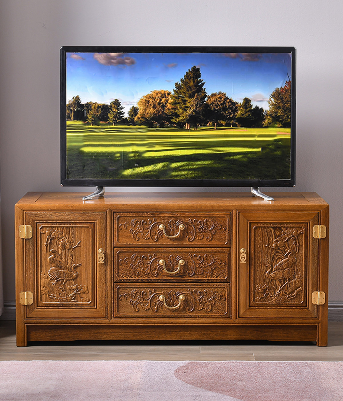 Feel High Pillows 47.24'' Media Console | Wayfair