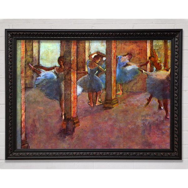 Bright Star Degas Dancers In The Foyer - Single Picture Frame Print ...