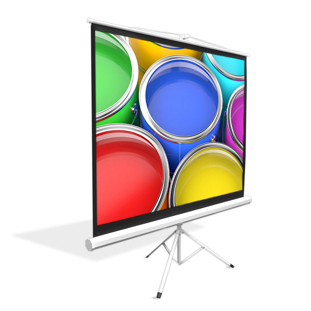 Pyle White Portable Projection Screen & Reviews | Wayfair