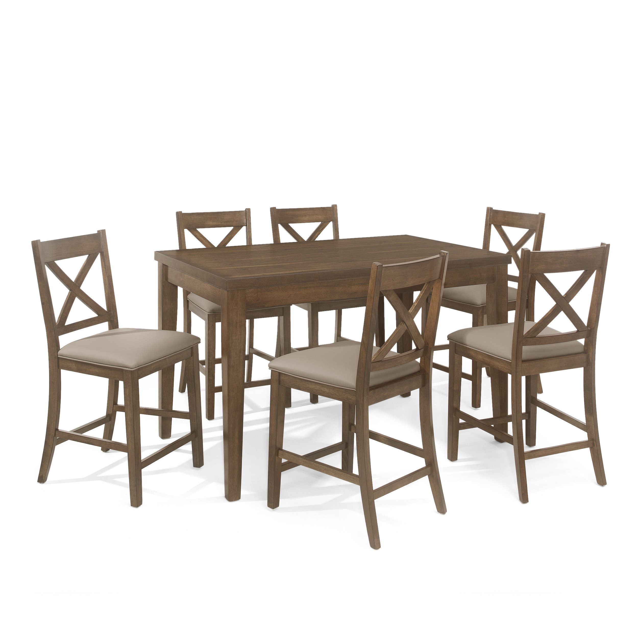 Corrigan Studio Briza 6 - Person Counter Height Dining Set & Reviews ...