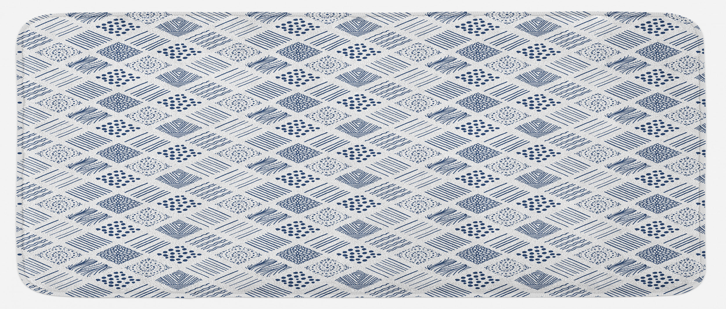 East Urban Home Square Shaped Lines Dots Wavy Stripes Spiral Spots ...