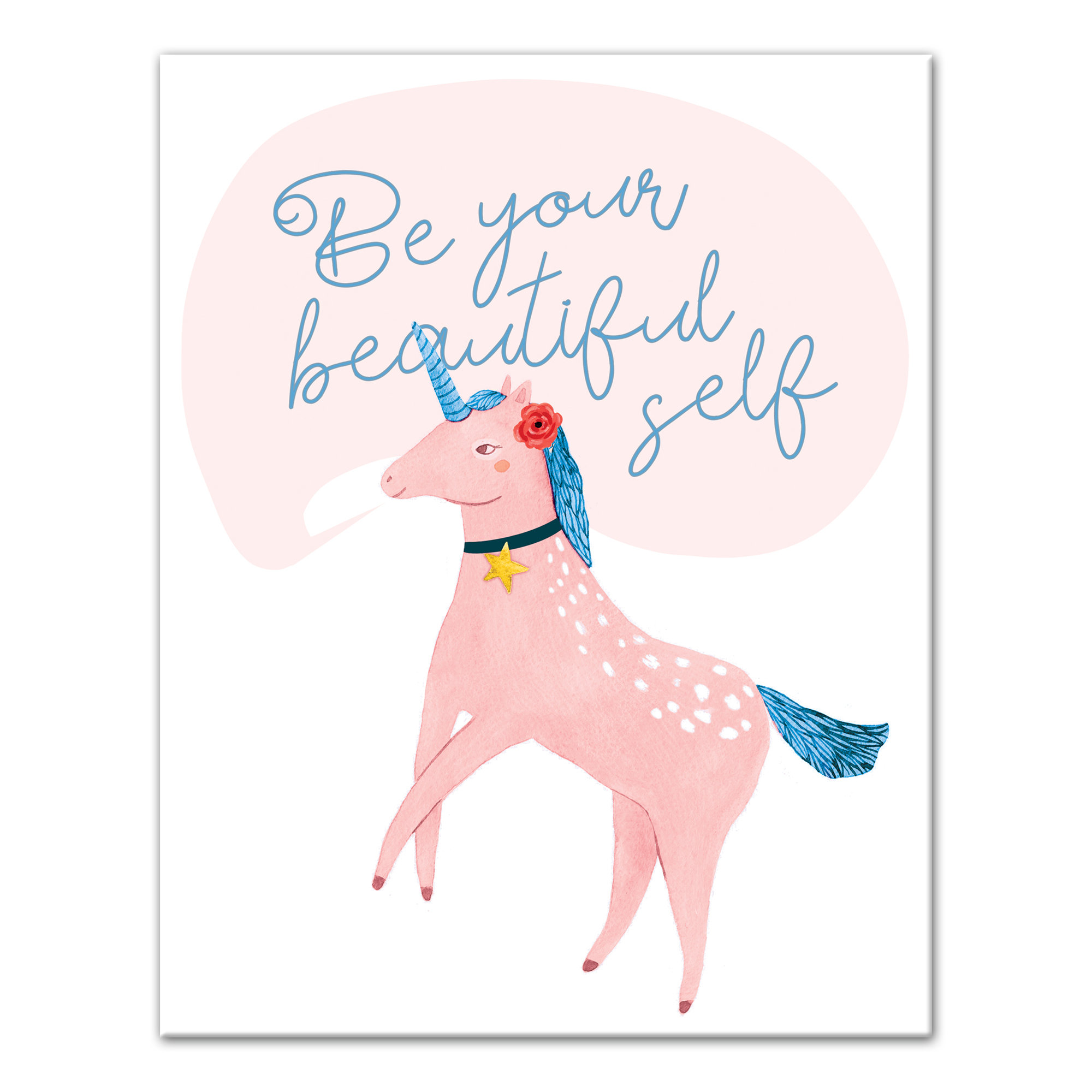 Isabelle & Max™ Bernier Be Your Beautiful Self Canvas Art - Wayfair Canada