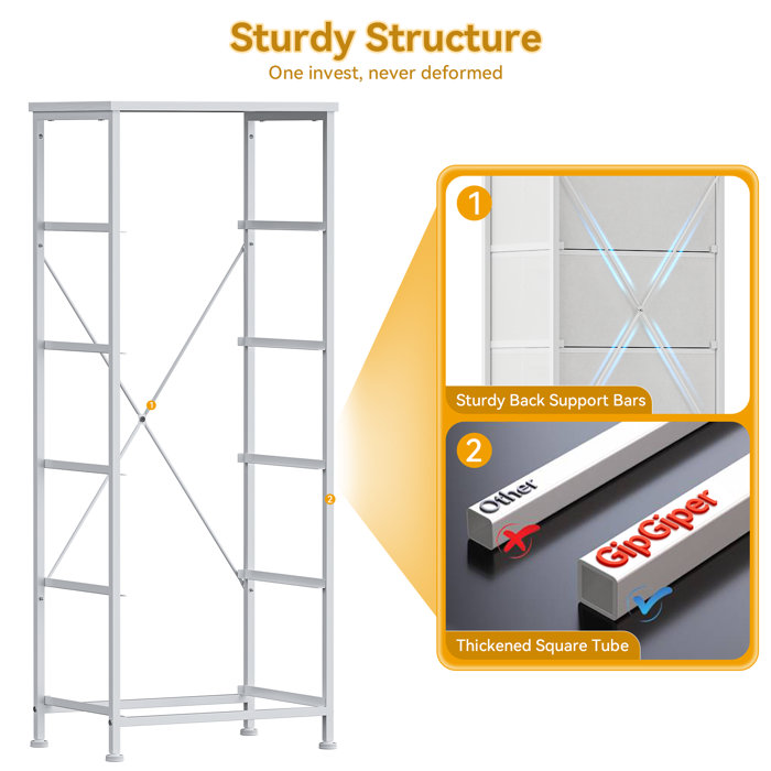 Mercer41 Dresser for Bedroom with 5 Drawer, Tall Storage Tower for ...