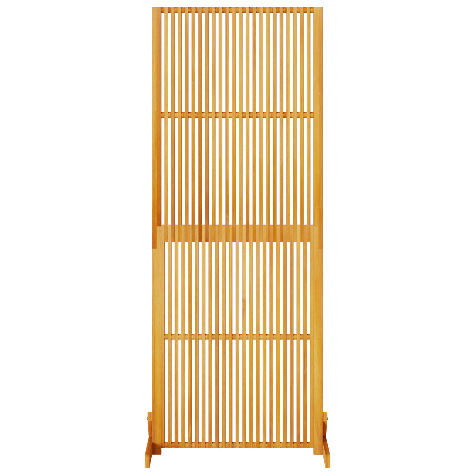 Vidaxl Privacy Screen Indoor/Outdoor 200 Cm Solid Acacia Wood | Wayfair