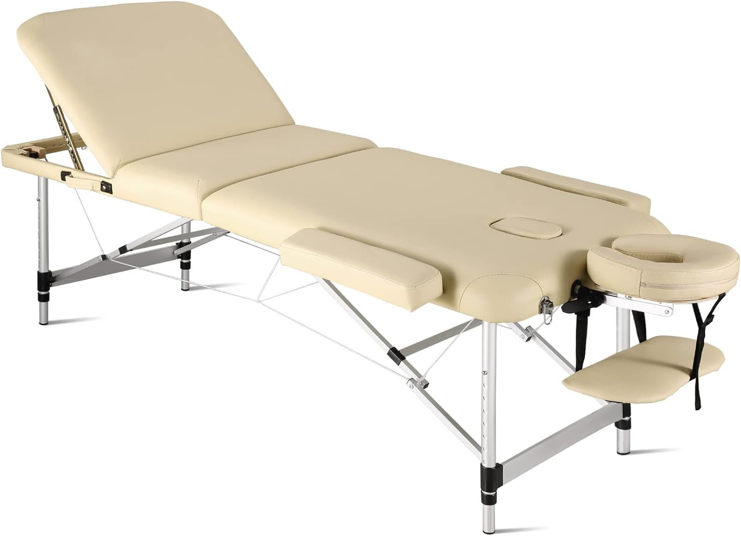 MaxKare Portable Massage Table 28” Wide Adjustable Massage Bed for Lash ...