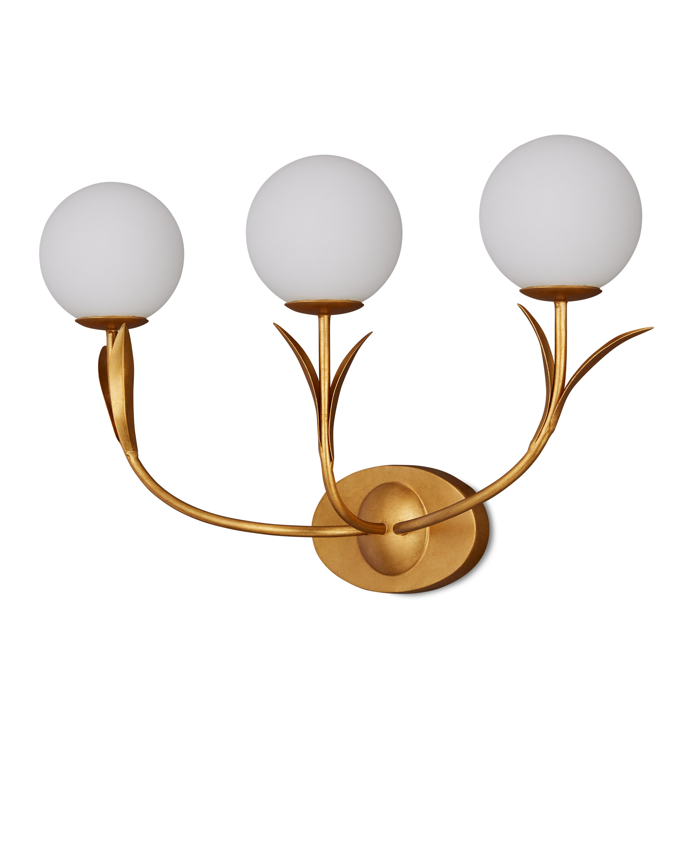 Currey & Company Rossville Triple-Light Wall Sconce | Wayfair