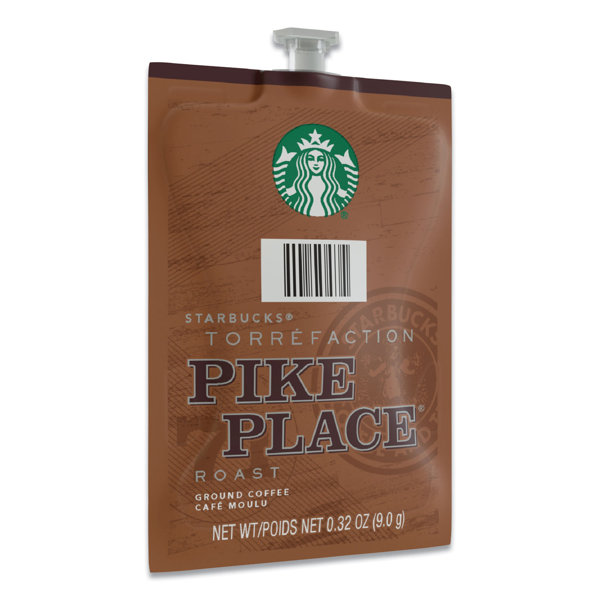 FLAVIAStarbucks Pike Place Roast Coffee Freshpack, Pike Place, 0.32 Oz ...