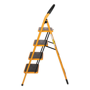 WFX Utility™ Folding 4 Step Ladder, Portable Anti-Slip And Wide Pedal ...