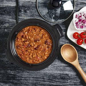 Denmark Electric 1.5-Quart Slow Cooker with Non-Stick Removable Inner ...