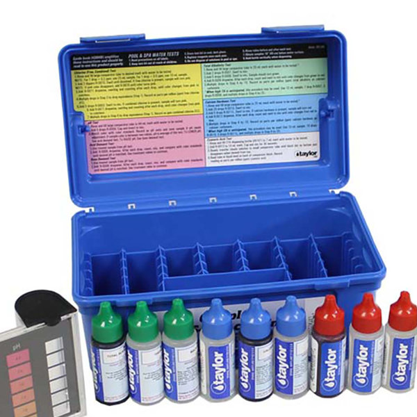 Taylor Technologies Swimming Pool Chlorine Test Kit Chemicals | Wayfair