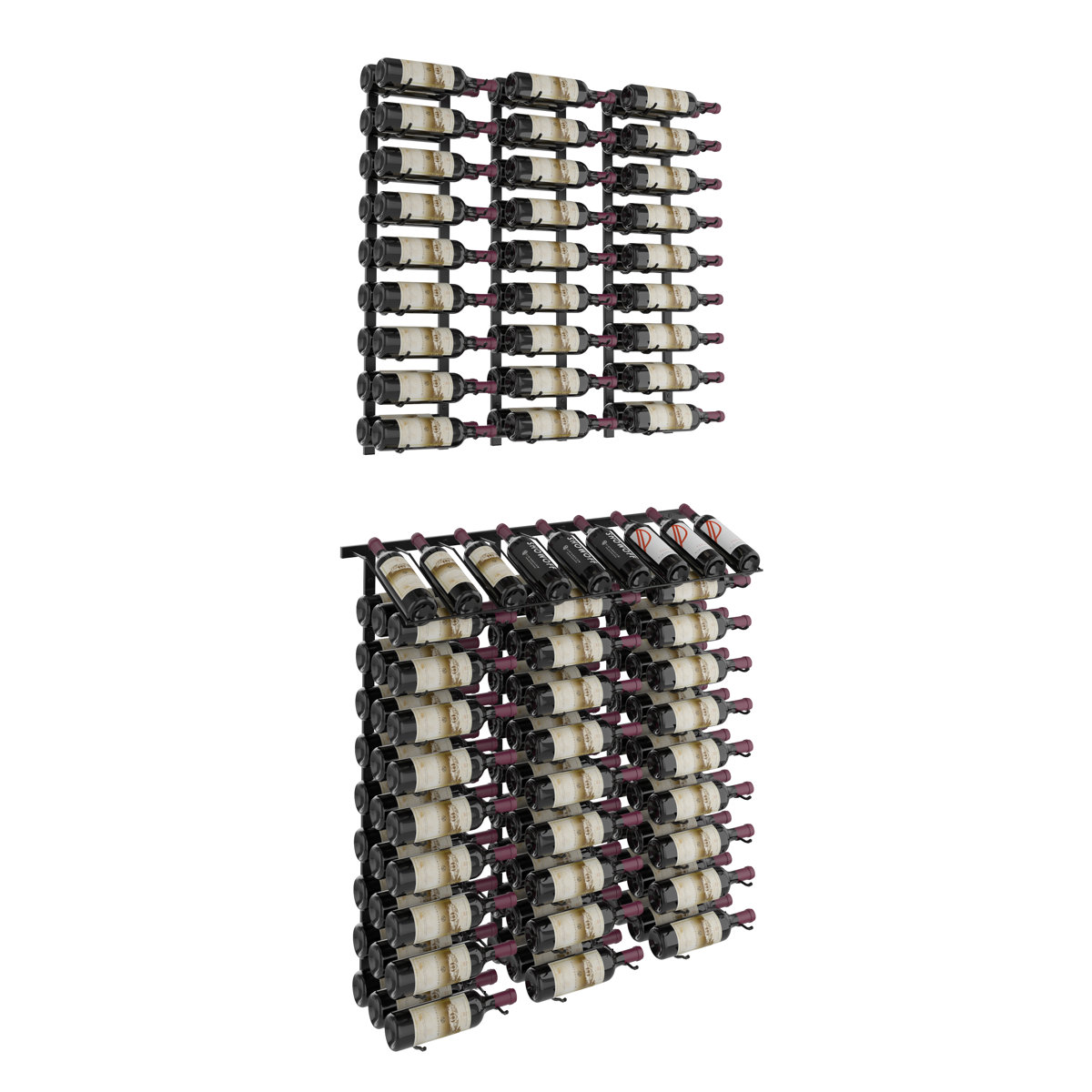 Rebrilliant Hoel 144 Bottle Wall Mounted Wine Bottle Rack & Reviews ...