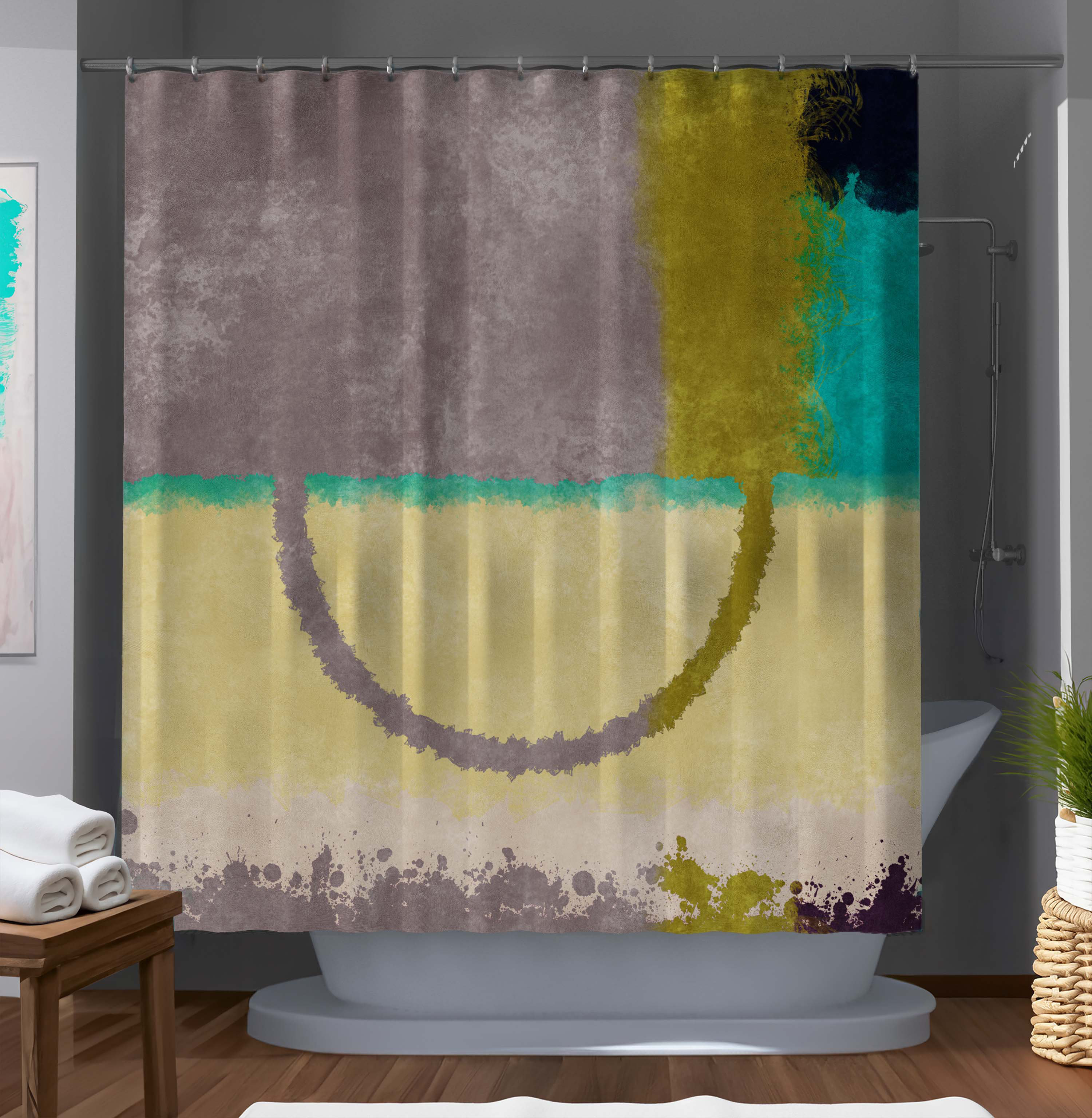 East Urban Home Kateara Shower Curtain by Staci Maxwell | Wayfair