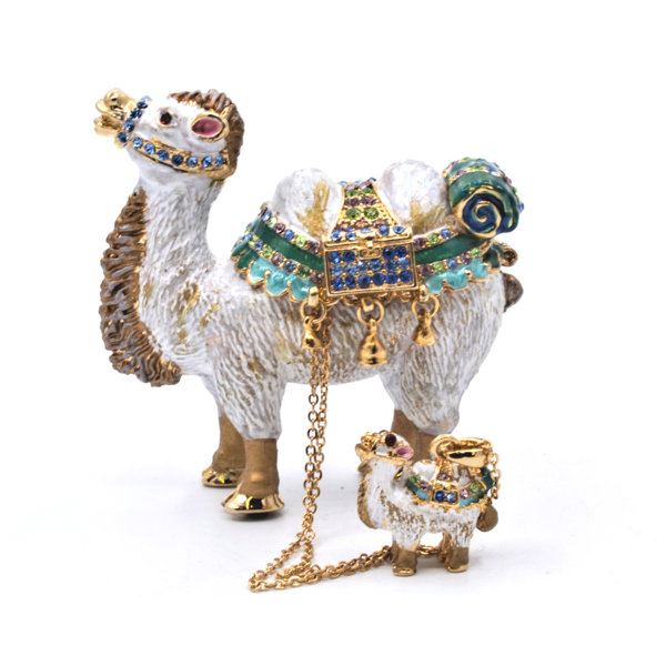 Dakota Fields GrangeoverSands Double Humpped Camel Decorative Box | Wayfair