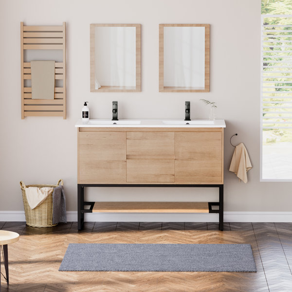 48 Inch Double Bathroom Vanities You'll Love | Wayfair