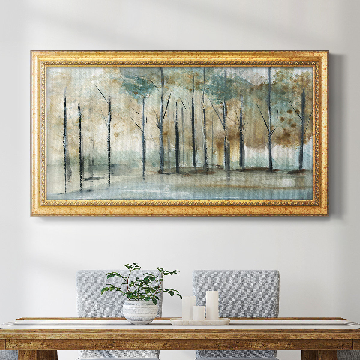 Red Barrel Studio® Debruce Light - Single Picture Frame Print on Canvas ...