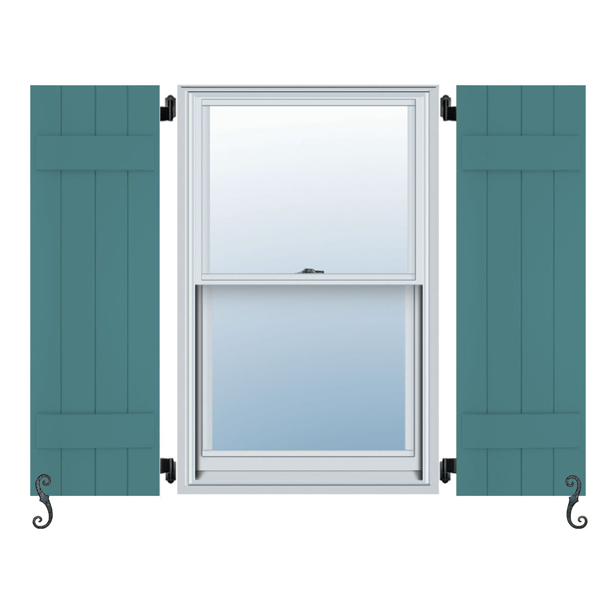 Atlantic Premium Shutters Atlantic Classic Two Batten, Board and Batten ...