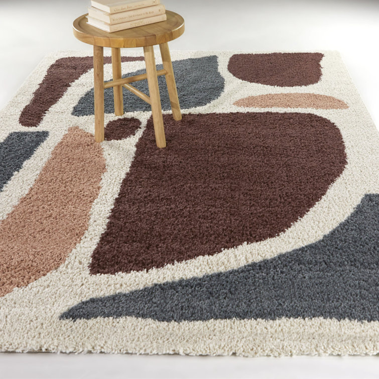 Wade Logan® Berenis Abstract Machine Woven Polypropylene Area Rug in ...