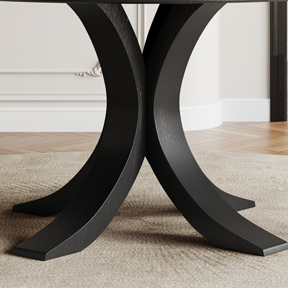 Elamer Nordic style high-end round dining table set | Wayfair