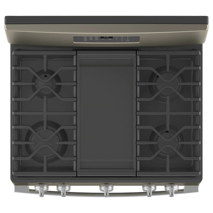 GE Appliances 30" 5 cu. ft. Freestanding Gas Range with Griddle ...