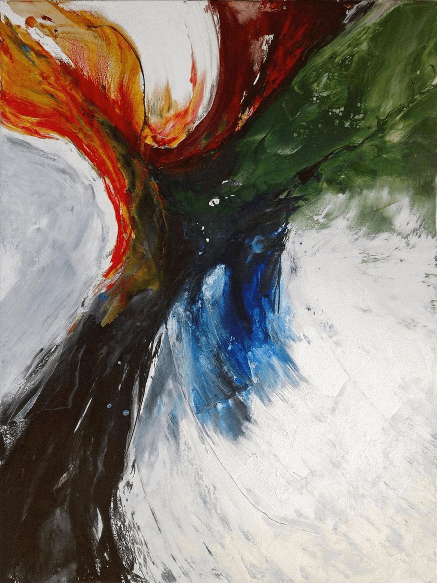 Orren Ellis Phoenix - Artist Enhanced Canvas Print | Wayfair