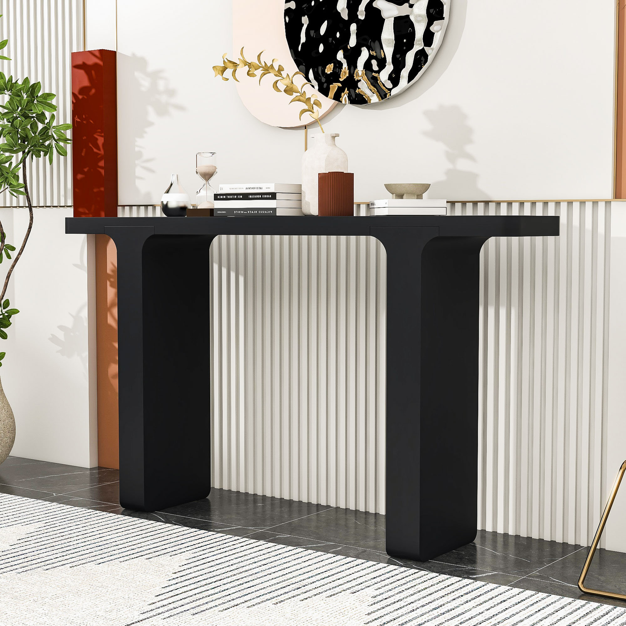 Millwood Pines Entryway Table for Hallway, Foyer or Corridor - Wayfair ...