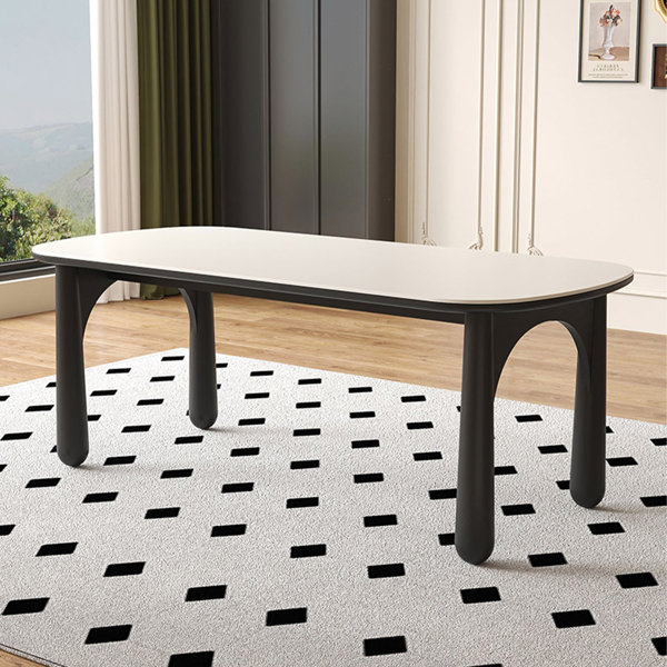 Orren Ellis Aneysha Solid Wood Base Dining Table - Wayfair Canada