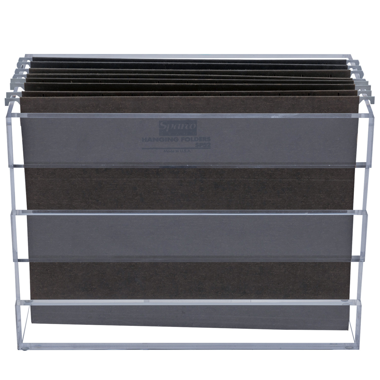 Rebrilliant Acrylic Desktop Document File Organizer | Wayfair