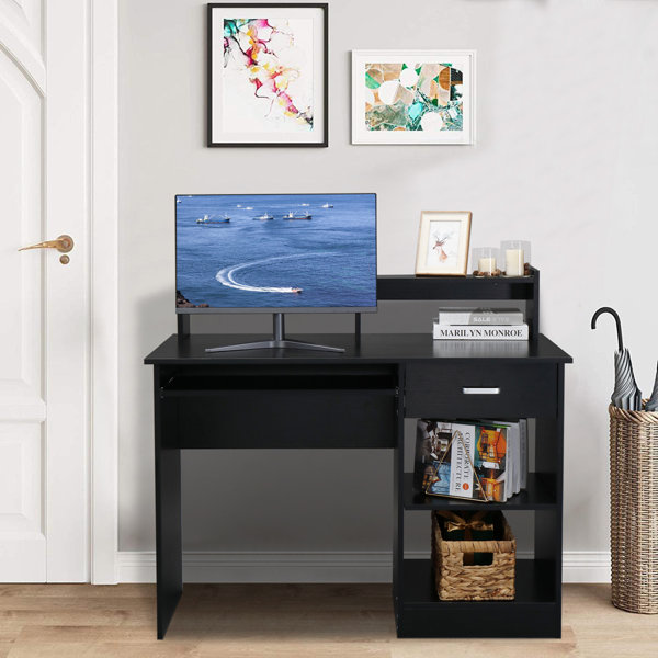 Ebern Designs Bowdyn Desk "& Reviews" | Wayfair