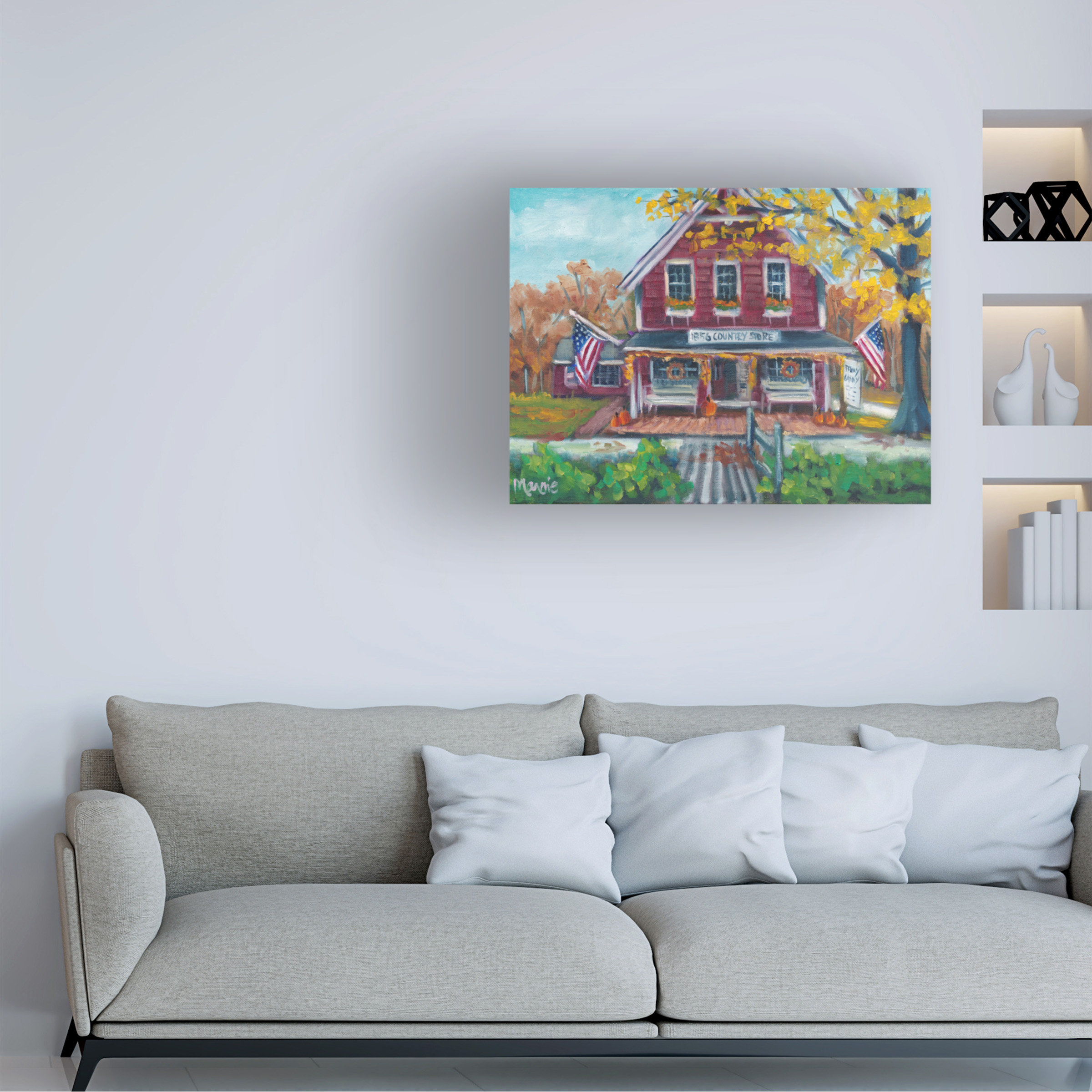 Trademark Fine Art Marnie Bourque Penny Candy Fall Canvas Art | Wayfair