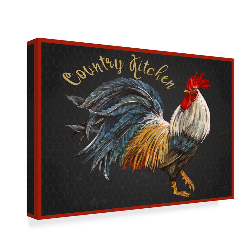 Trademark Art Jean Plout Country Kitchen 1 On Canvas by Jean Plout ...