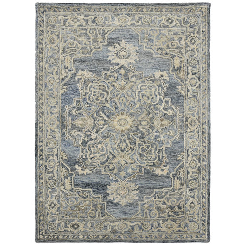 Bungalow Rose Dovenson Handmade Hand Tufted Rug & Reviews | Wayfair
