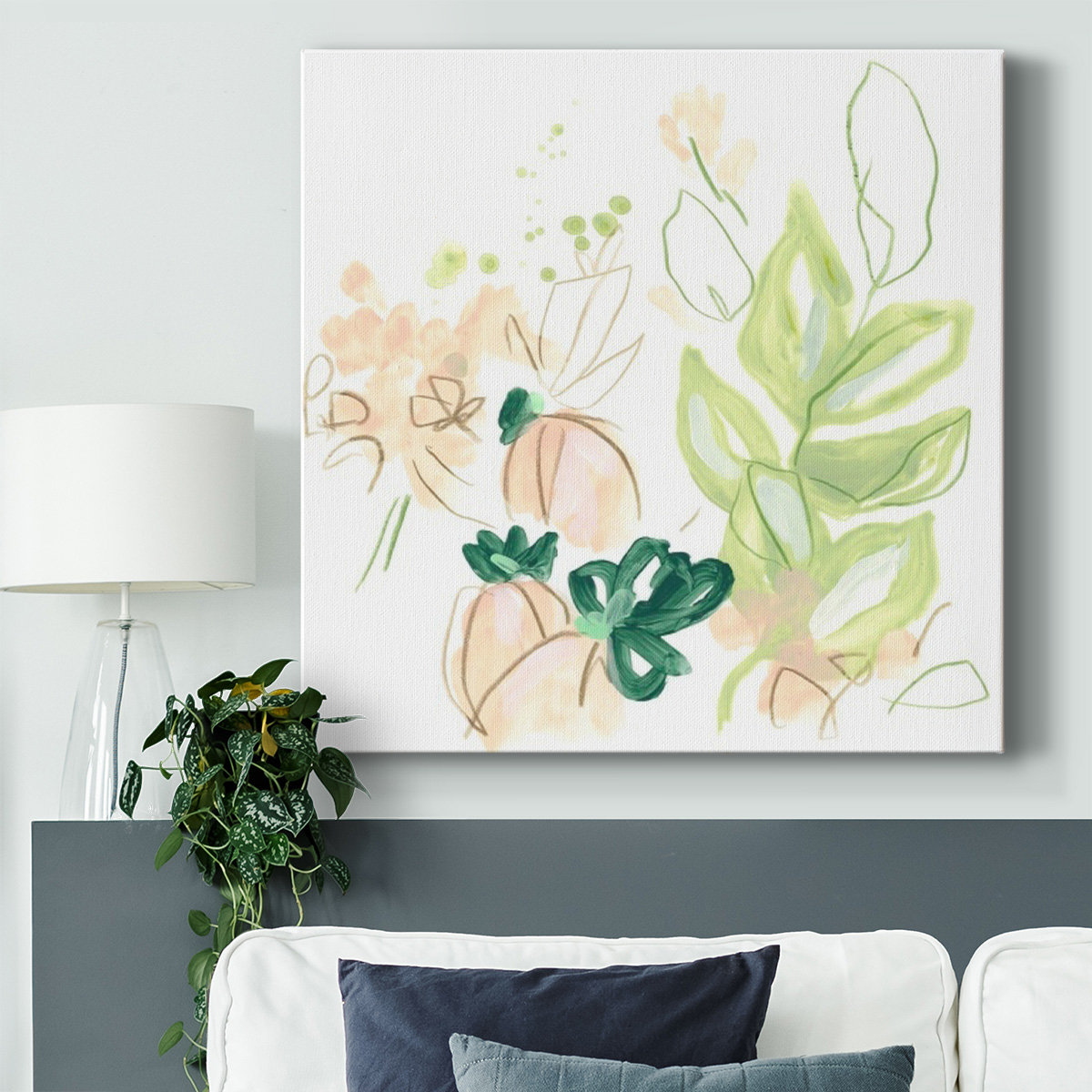 Winston Porter Tropical Inspiration I - Wrapped Canvas Print | Wayfair