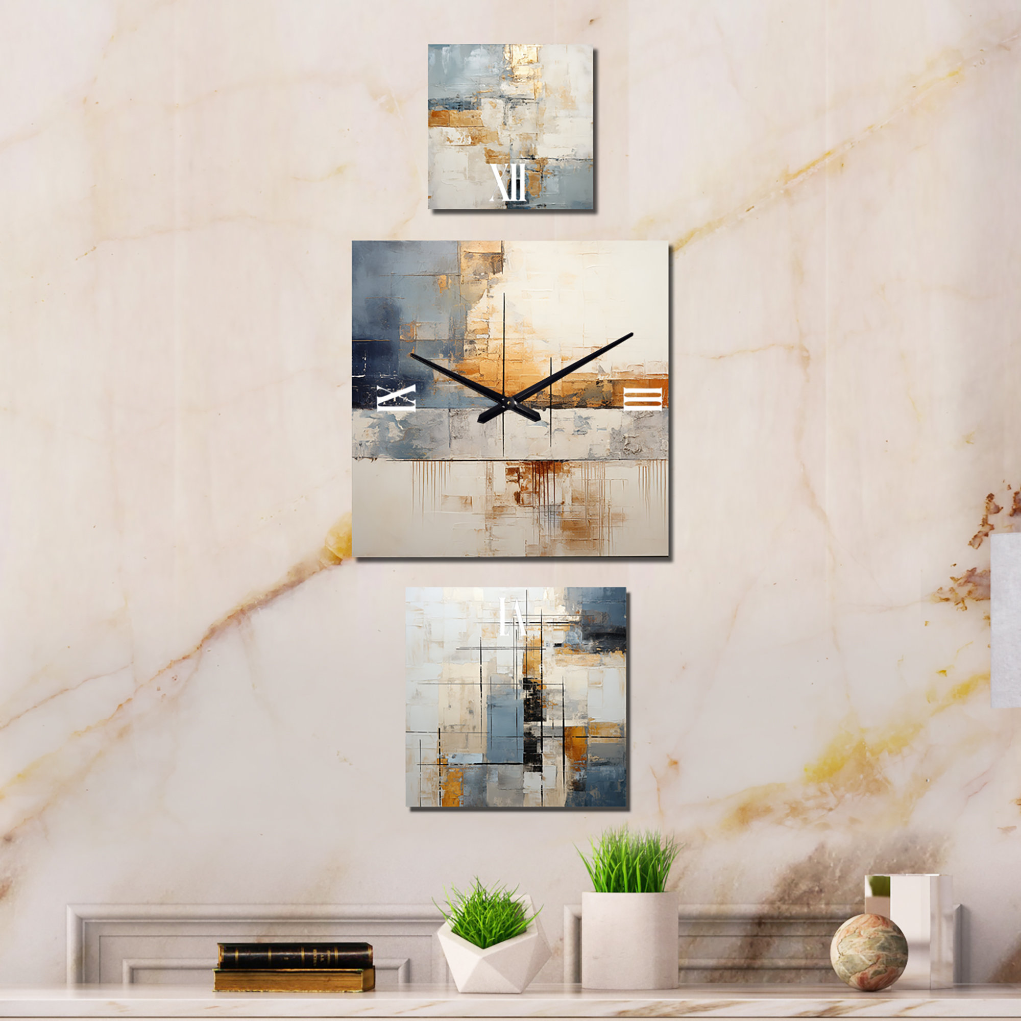 Ivy Bronx Macfadden Metal Wall Clock | Wayfair