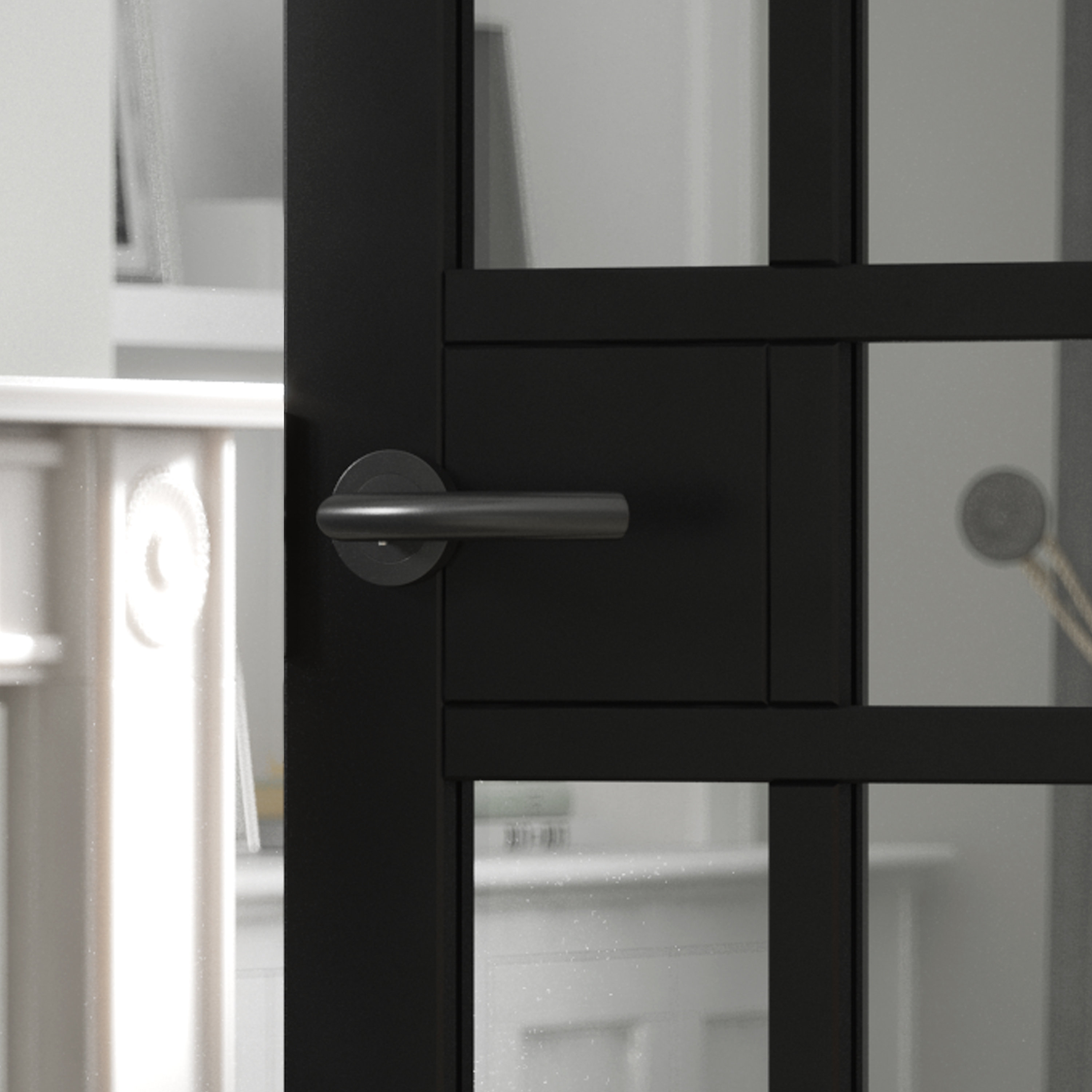 JB Kind Doors Raven Passage Door Handle Kit | Wayfair.ie