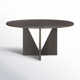 Gillespie 60" Geometric Cutout Base Dining Table | AllModern