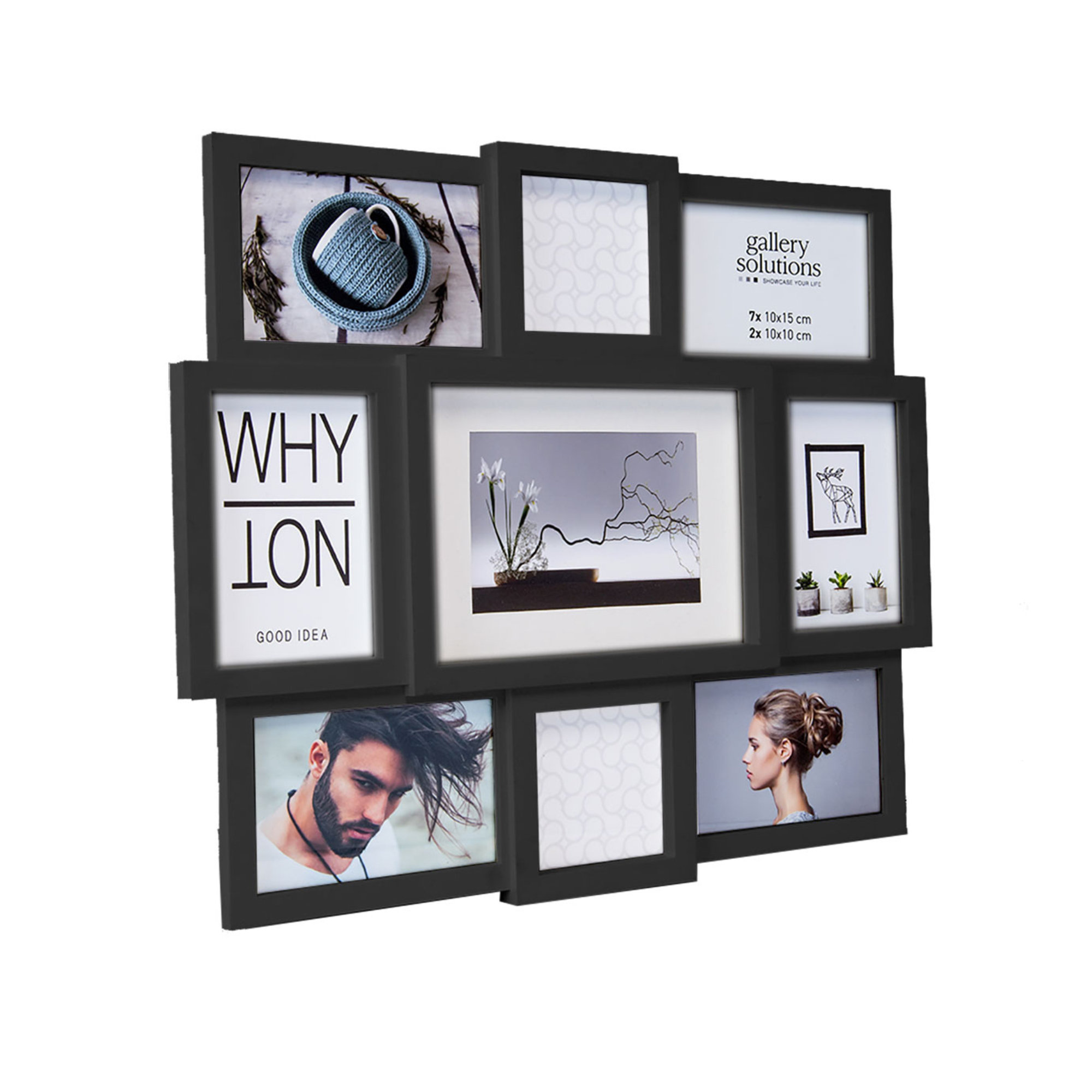 17 Stories Rabeka Collage Picture Frame for 9 Photos | Wayfair.ie