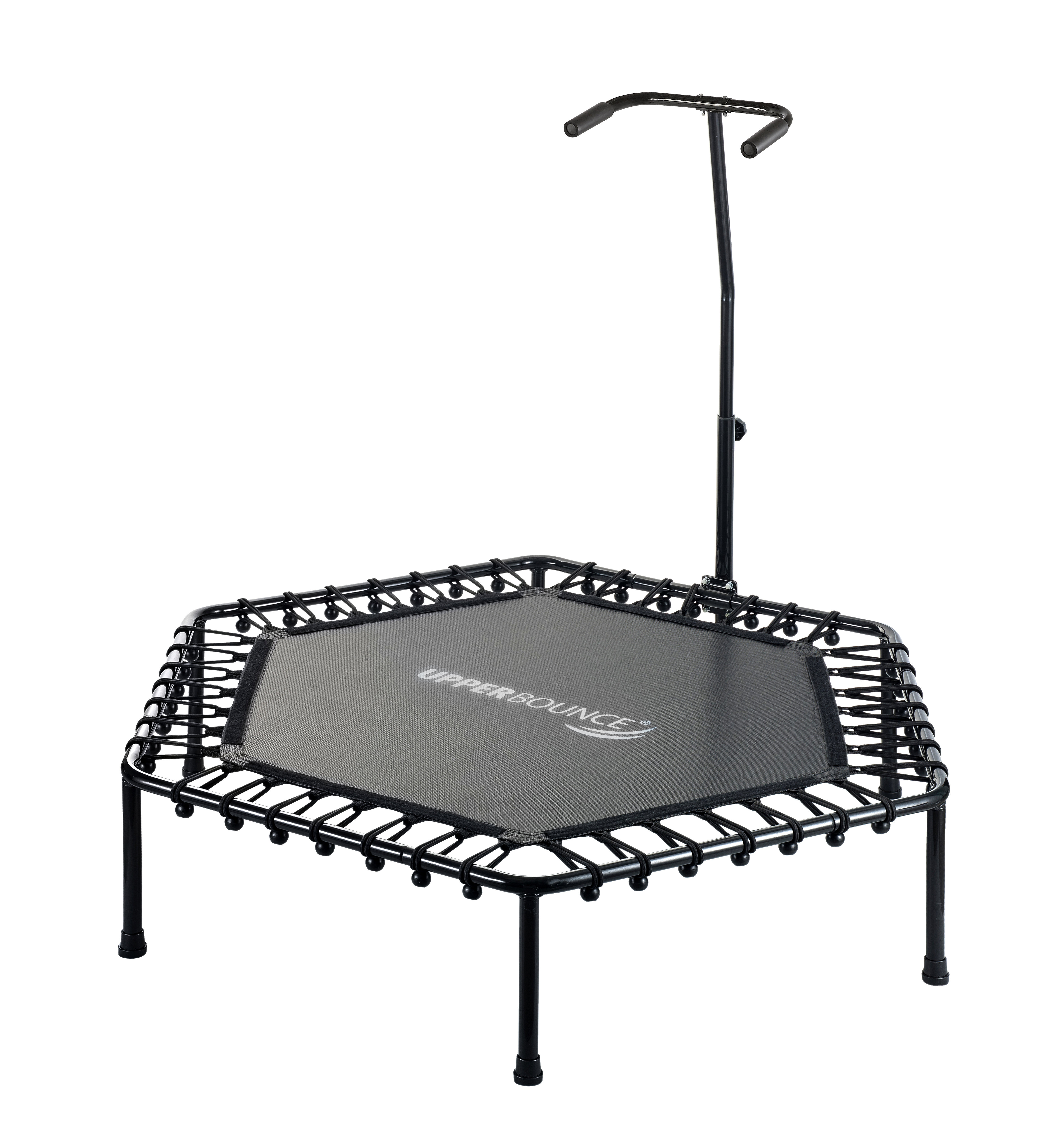 Upper Bounce Machrus Upper Bounce 50" Mini Trampoline w/ Adjustable T ...