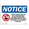 SignMission Please Refrain From Use of All Sign with Symbol | Wayfair