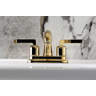 Kingston Brass Centurion Two-Handle 3-Hole Deck Mount 4" Centerset ...