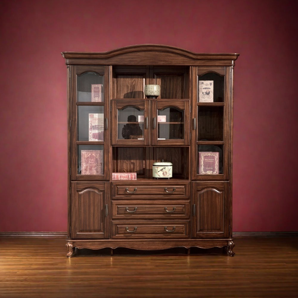 Kaoloupin Light luxury full solid wood high quality bookcase - Wayfair ...
